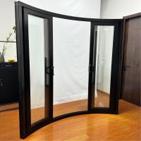 China Custom Aluminum Sliding Glass Doors with Double Tempered Glass for Balcony Partitioning - 2000 SQM Monthly Capacity for sale