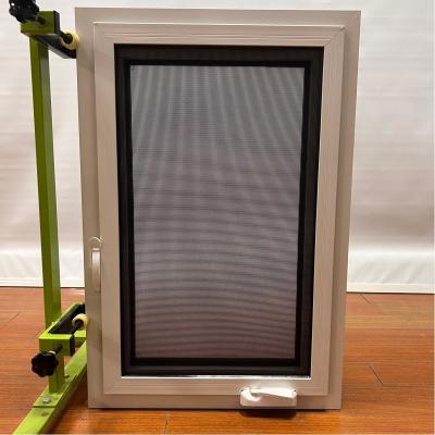 China N-60 Aluminum Casement Windows with Double Tempered Glass - Custom Sizes & 5000 SQM Monthly Capacity for sale