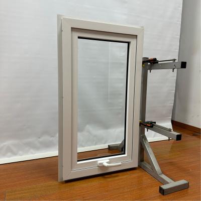 China Custom Aluminum Awning Windows with Double Tempered Glass - 1.4-2.0mm Profile & 5-Year Warranty for sale