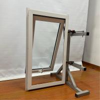 China Custom Aluminum Awning Windows with Double Tempered Glass - 1.4-2.0mm Profile & 5-Year Warranty for sale