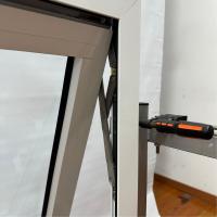 China Custom Aluminum Awning Windows with Double Tempered Glass - 1.4-2.0mm Profile & 5-Year Warranty for sale