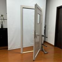 China Aluminim Hinged Doors Customized Product Double Tempered Glass for sale