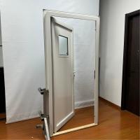 China Aluminim Hinged Doors Customized Product Double Tempered Glass for sale