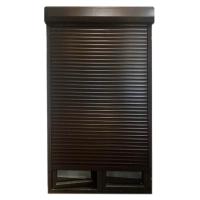 China Aluminum Roller Shutter with 0.8-1.4mm Thickness and 110V/220V Motor Options for High Security Applications for sale