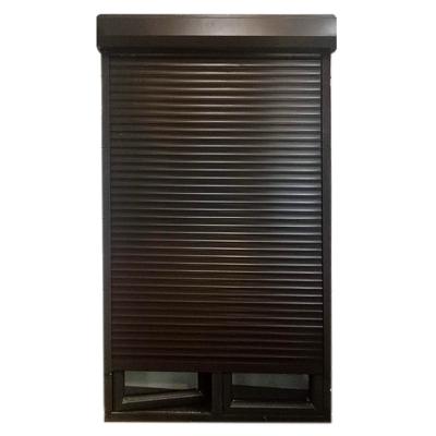 China Aluminum Roller Shutter with 0.8-1.4mm Thickness and 110V/220V Motor Options for High Security Applications for sale