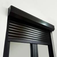 China Aluminum Roller Shutter with 0.8-1.4mm Thickness and 110V/220V Motor Options for High Security Applications for sale