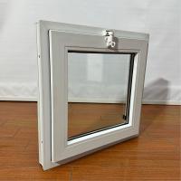China PVC Hung Window SQ-TL80 with 1.5mm Steel Lining and Double Tempered Glass - CE Certified Energy Efficient Sliding Windows for sale
