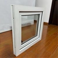 China PVC Hung Window SQ-TL80 with 1.5mm Steel Lining and Double Tempered Glass - CE Certified Energy Efficient Sliding Windows for sale