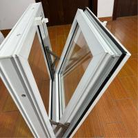 China PVC Hung Window SQ-TL80 with 1.5mm Steel Lining and Double Tempered Glass - CE Certified Energy Efficient Sliding Windows for sale