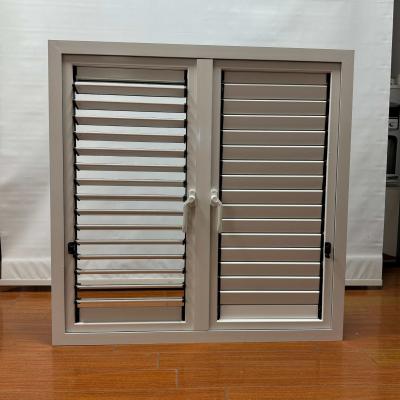 China Aluminum Casement shutter Windows high quality ventilation products for sale