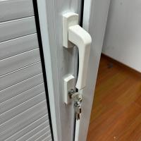 China 2.5mm PVC Hinged Door with Zinc Alloy Hardware - Waterproof & Sound Insulating Custom Swing Door for sale