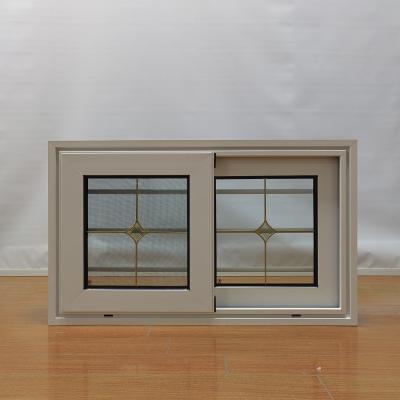 China XuanYu Aluminum Sliding Window L-6 Double Glaze Powder Coated Custom Color CE Certified for sale
