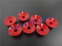 China HLP2 Packer Soft Rubber Material Non-Toxic Red Color Suction Cup for sale