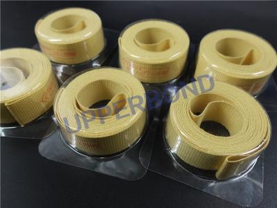 China High Temperature Resistance Aramid Fiber Conveyor Belt Yellow Color for sale