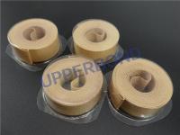 China 22*2489mm Yellow Customized Garniture Tape For Cigarette Filter Maker for sale
