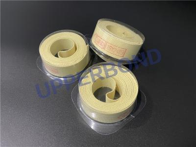 China Temperature Resistance Aramid Fiber Garniture Tape For Cigarette / Filter Maker Conveying Process for sale