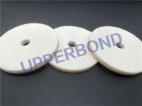 China Rust Proof Customized  7X10X6mm White Grinding Wheel  Tobacco Machinery Spare Parts for sale