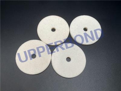 China Customized White Round Grinding Wheel For Model MK8 MK9 Tobacco Machinery for sale