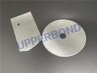 China Durable Cutting Cigarette Alloy Steel Knife With Grey Color And Of 0.3mm for sale