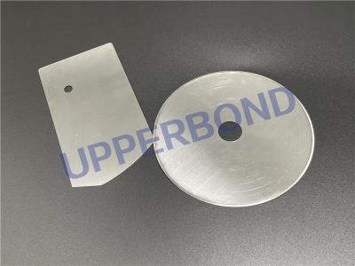 China Durable Cutting Cigarette Alloy Steel Knife With Grey Color And Of 0.3mm for sale