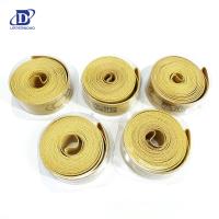 China Yellow Aramid Fiber Yellow Tapes For Seamless Tobacco Conveying for sale
