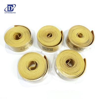 China Yellow Aramid Fiber Yellow Tapes For Seamless Tobacco Conveying for sale