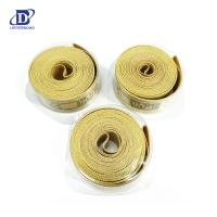 China Conveying Tobacco Yellow Aramid Fiber Machine Garniture Tape 0.50-0.62mm for ITEM8000/mk9/protos 70 for sale