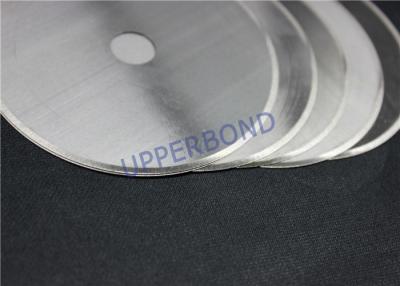 China Tobacco Cigarette Maker Circular Blade Alloy Steel Disc Good Cutting Effect for sale