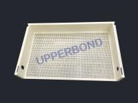 China ASB Material 84mm Yellow Loading Cigarette Storage Tray For Cigarette Making Machines for sale