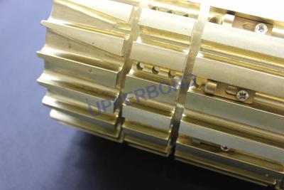 China Copper Yellow Receiving Drum For Cigarette Making Machines To Transfer Cigarettes To Filter Machine for sale