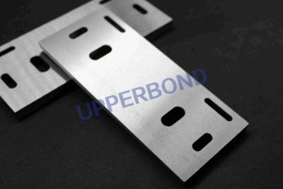 China BOPP Wrapping Film Cutting Knife for Cigarette Packer - 119-120mm Width, Stainless Steel Construction for sale