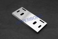 China Corrosion Proof BOPP Cutting Blade for Cigarette Packing Machine - 119/120mm Film Width, Polypropylene Material for sale