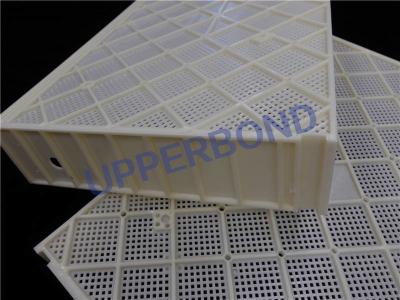 China Cigarette Manufacturing Machine Yellow Plastic Trays Customize Size for sale