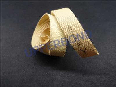 China Yellow Kevlar Fiber Material Garniture Tape In Transmission Belt High Efficiency for sale