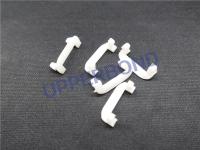 China Molins HLP2 Cigarette Packing Machine Pocket Clip Spare Parts - Plastic White Components with 7-Day Delivery for sale