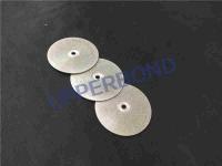 China Super Slim 70mm Alloy Grinding Wheel for MK9 Cigarette Machine Parts with Frosted/Screw Surface Options for sale