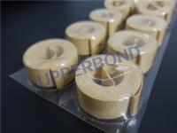 China Molins Hauni Tobacco Machines Parts Yellow Garniture Tape for sale