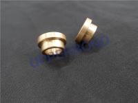 China Custom Circle Bracket Arm Bushing With Alloy Metal Color for sale