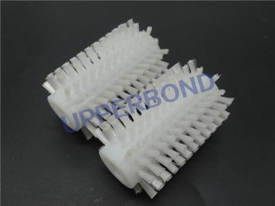 China Industrial White Short Nylon Brush For Tobacco Machinery MK8 MK9 for sale