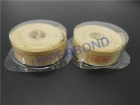 China High Fracture Strength Reinforced Yellow Garniture Tape 100% Aramid for sale
