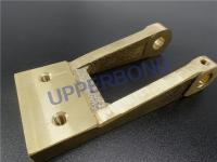 China Metal Gold Color Cigarette Machinery Push Arm Spare Parts for sale