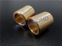 China Alloy Gold Color Cigarette Machine Customized Sleeve Spare Parts for sale