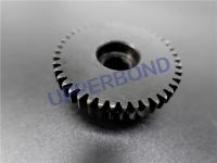 China Steel Black Driving Teeth Gear Wheel Spare Parts For Cigarette Maker Machine for sale
