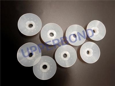 China White color Soft Round Rubber Suction Bowl Spare Parts For HLP2 Packer for sale