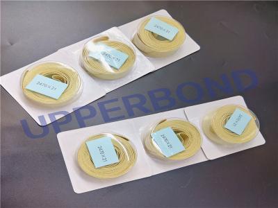 China Hot Selling CE Certificate Yellow Aramid Fiber Tape Garniture Tape For Transform Use for sale