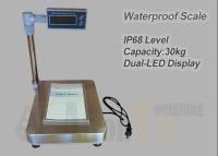 China Platform Dual Led Ip68 30kg Waterproof Weighing Scale for sale