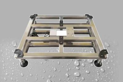 China Stainless Steel Bench Scale Base 6-600kg Industrial Weighing Platform IP67 IP68 for sale