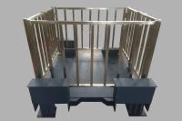 China Steel Structure Livestock Weighing Scale 500kg to 5000kg Capacity Custom Size for sale