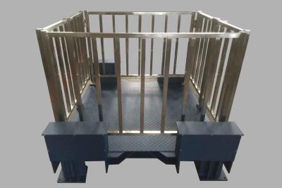 China Steel Structure Livestock Weighing Scale 500kg to 5000kg Capacity Custom Size for sale