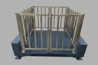 China LPS Series Livestock Weighing Scale 500kg to 5000kg Custom Platform Size for sale